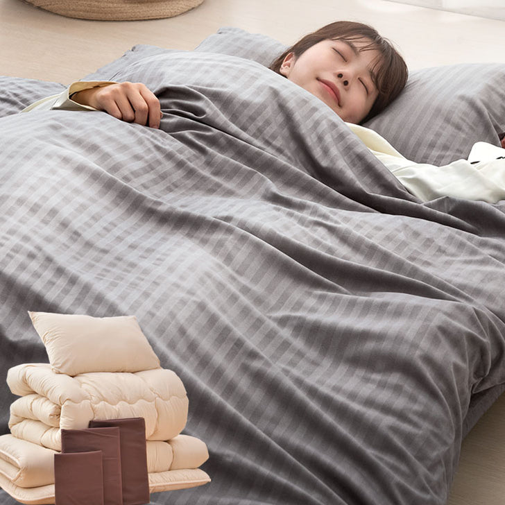 [シングル] 布団7点セット 洗濯可 抗菌 防臭 防カビ 収納袋＆カバー付〔26700013〕 — 【公式】タンスのゲン本店 - 家具 ...